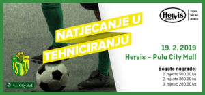 Hervis Pula City Mall natjecanje u tehniciranju! – Pula City Mall