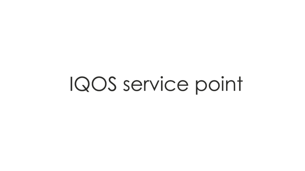 IQOS Service Point